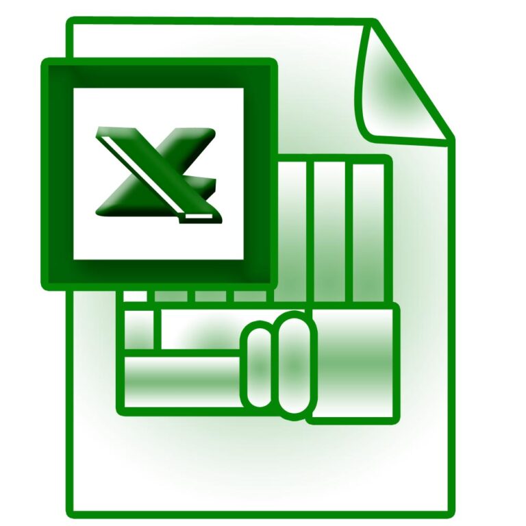 エクセルのアイコンのイラスト（立体的・緑）【JPG】のダウンロード・商用フリー | テンプレート・フリーBiz